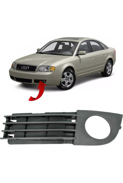 Gkl Audi A6 Sol Sis Kapağı Sisli 2002-2005 4B0807681T Gkl Audi A6 Sol Sis Kapağı Sisli 2002-2005 4B0807681T