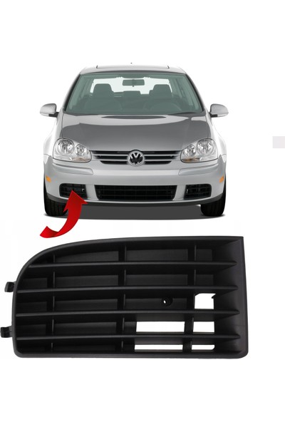 Gkl Vw Golf 5 Sağ Sis Kapagı Sissiz 2004-2009 1K0853666 Gkl Vw Golf 5 Sağ Sis Kapagı Sissiz 2004-2009 1K0853666