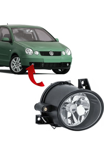 Gkl Vw Polo Sağ Sis Farı 2002-2005 6Q0941700A Gkl Vw Polo Sağ Sis Farı 2002-2005 6Q0941700A