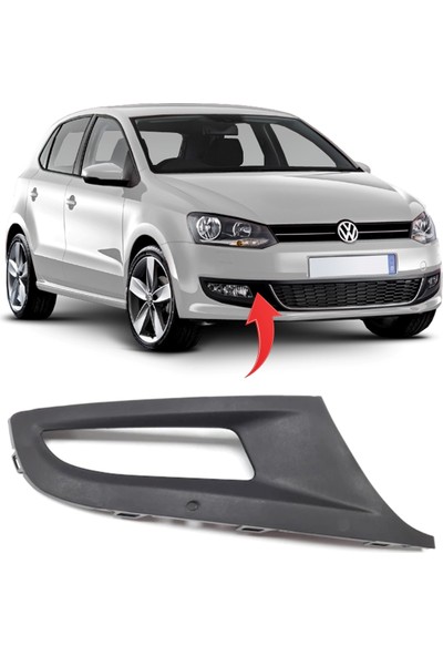 Gkl Vw Polo Sağ Sis Kapağı Sisli 2010-2014 6R0853666D Gkl Vw Polo Sağ Sis Kapağı Sisli 2010-2014 6R0853666D