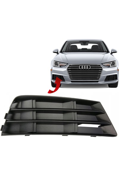 Gkl Audi A4 Sağ Sis Kapağı Kromsuz 2016-2019 8W0807682B Gkl Audi A4 Sağ Sis Kapağı Kromsuz 2016-2019 8W0807682B
