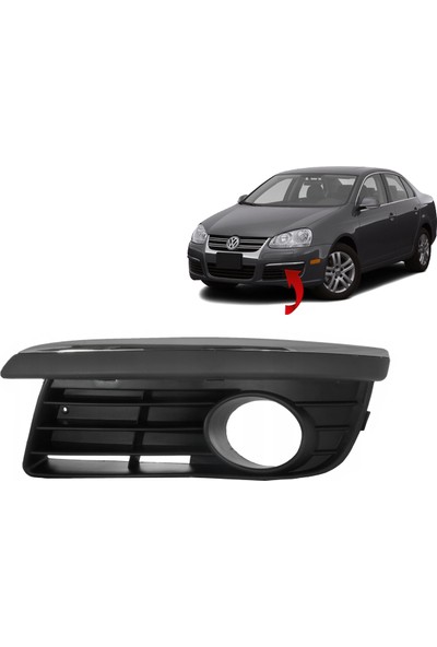 Gkl Vw Jetta Sol Sis Kapağı Sisli Nikelajlı 2006-2011 1K0853665E Gkl Vw Jetta Sol Sis Kapağı Sisli Nikelajlı 2006-2011 1K0853665E
