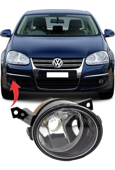 Gkl Vw Jetta Amarok Scirocco Sağ Sis Farı 2006-2014 1T0941700D Gkl Vw Jetta Amarok Scirocco Sağ Sis Farı 2006-2014 1T0941700D