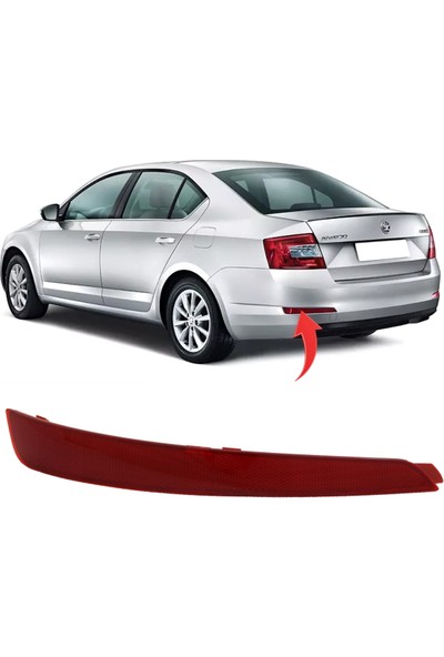 Gkl Skoda Octavia Sol Reflektör 2013-2016 5E5945105