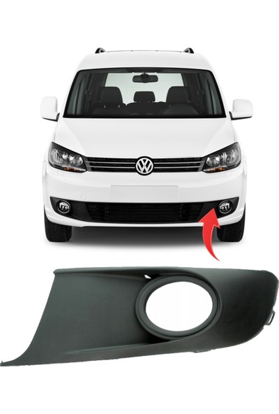 Gkl Vw Caddy Sol Sis Kapağı Sisli Nikelajsız 2011-2014 2K5853665A Gkl Vw Caddy Sol Sis Kapağı Sisli Nikelajsız 2011-2014 2K5853665A