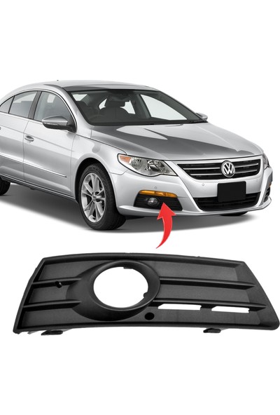 Gkl Vw cc Sağ Sis Kapağı Sisli 2009-2011 3C8853666C Gkl Vw cc Sağ Sis Kapağı Sisli 2009-2011 3C8853666C