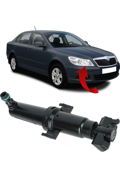 Gkl Skoda Octavia Sağ Far Yıkama Robotu 2009-2013 1Z0955966B Gkl Skoda Octavia Sağ Far Yıkama Robotu 2009-2013 1Z0955966B