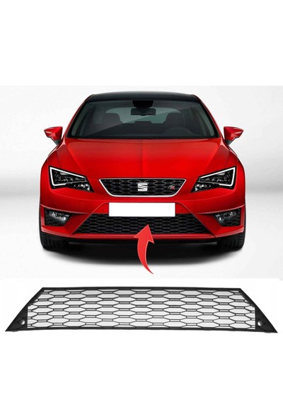 Gkl Seat Leon Fr Ön Tampon Orta Izgara 2013-2016 5F0853667A Gkl Seat Leon Fr Ön Tampon Orta Izgara 2013-2016 5F0853667A