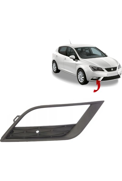 Gkl Seat Ibiza Sağ Sis Kapağı Sisli 2013-2016 6J0853666E Gkl Seat Ibiza Sağ Sis Kapağı Sisli 2013-2016 6J0853666E