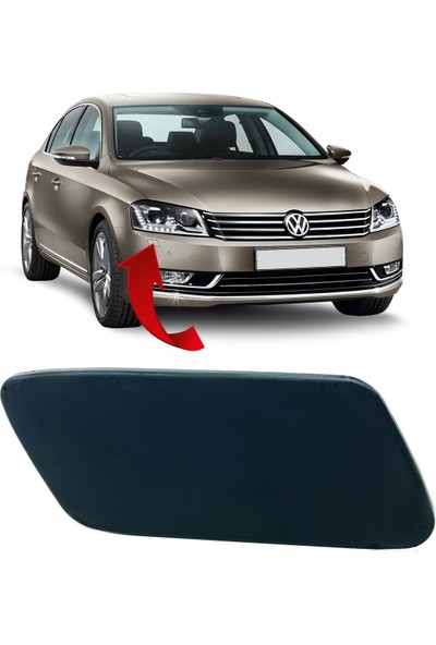 Gkl Vw Passat B7 Sağ Far Yıkama Kapagı 2011-2015 3AA955110 Gkl Vw Passat B7 Sağ Far Yıkama Kapagı 2011-2015 3AA955110