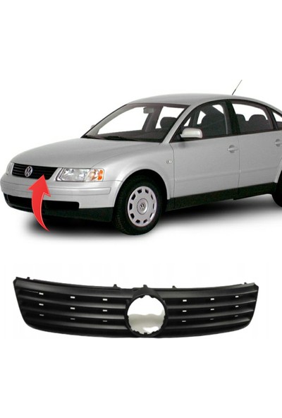 Gkl Vw Passat B5 Ön Panjur Saten Siyah 1997-2001 3B0853653F Gkl Vw Passat B5 Ön Panjur Saten Siyah 1997-2001 3B0853653F