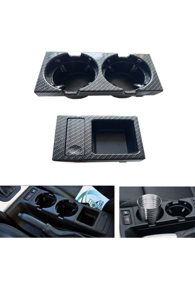 Gkl Bardaklık ve Madeni Para Kutusu Set Karbon Bmw E46 318 320 325 330 1998-2006 Gkl Bardaklık ve Madeni Para Kutusu Set Karbon Bmw E46 318 320 325 330 1998-2006