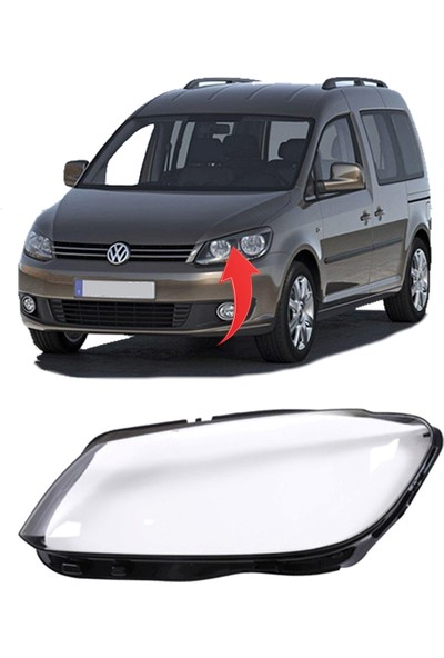 Gkl Volkswagen Caddy Sol Far Camı 2010-2014