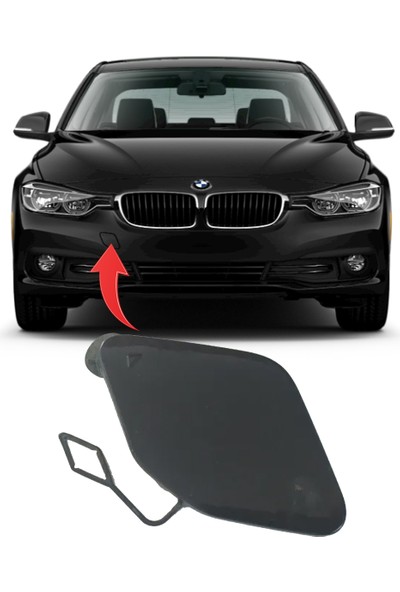 Gkl Bmw 3 Serisi F30 Lci Çeki Demir Kapağı Ön 2015-2019 51117386141 Gkl Bmw 3 Serisi F30 Lci Çeki Demir Kapağı Ön 2015-2019 51117386141
