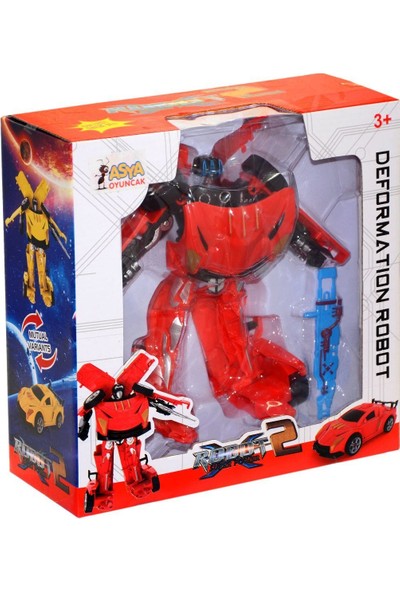 Tam İthalat 02717-M206-1 Dönüşebilen Süper Power Robot -Asya Tam İthalat 02717-M206-1 Dönüşebilen Süper Power Robot -Asya