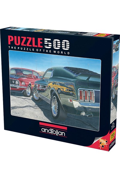 Anatolian 500 Parçalık Puzzle / Maksimum Hız - Kod 3548