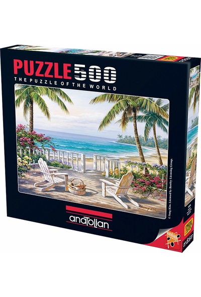 Anatolian 500 Parçalık Puzzle / Sahilde - Kod 3556 Anatolian 500 Parçalık Puzzle / Sahilde - Kod 3556