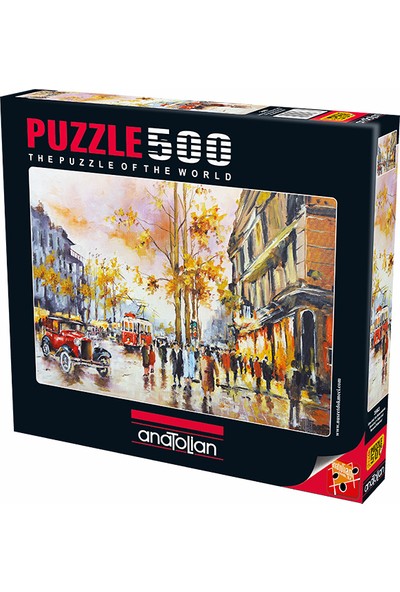 Anatolian 500 Parçalık Puzzle / İstanbul'da Akşamüstü - Kod 3563 Anatolian 500 Parçalık Puzzle / İstanbul'da Akşamüstü - Kod 3563