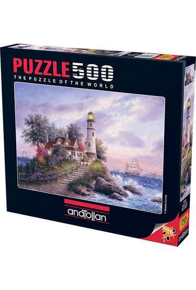 Anatolian 500 Parçalık Puzzle / Kaptanın Koyu - Kod 3570 Anatolian 500 Parçalık Puzzle / Kaptanın Koyu - Kod 3570
