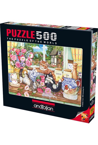Anatolian 500 Parçalık Puzzle / Mutfaktaki Yaramazlar - Kod 3574 Anatolian 500 Parçalık Puzzle / Mutfaktaki Yaramazlar - Kod 3574