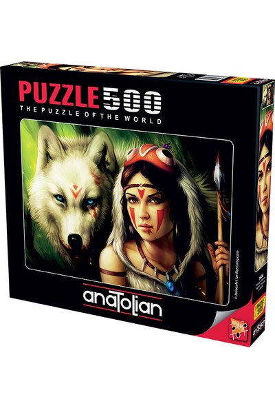 Anatolian 500 Parçalık Puzzle / Savaşçı Prenses - Kod 3600 Anatolian 500 Parçalık Puzzle / Savaşçı Prenses - Kod 3600