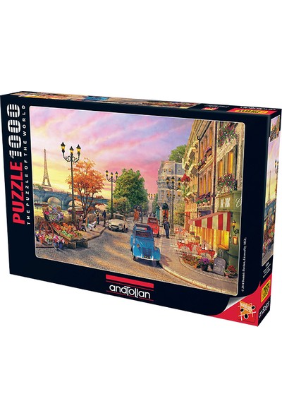 Anatolian 1000 Parçalık Puzzle / Paris'te Akşamüstü - Kod 1004 Anatolian 1000 Parçalık Puzzle / Paris'te Akşamüstü - Kod 1004