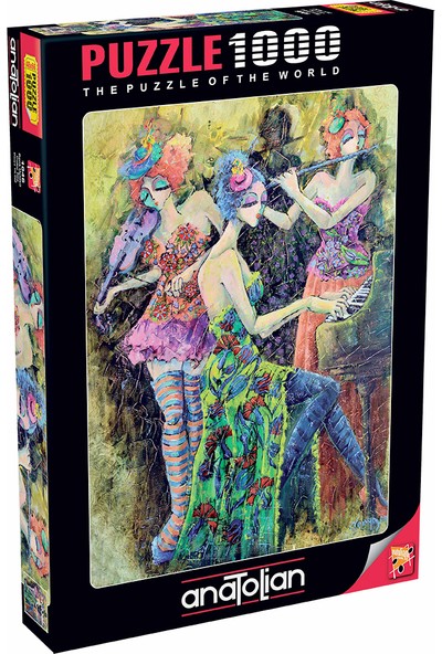 Anatolian 1000 Parçalık Puzzle / Renk Üçlüsü - Kod 1046 Anatolian 1000 Parçalık Puzzle / Renk Üçlüsü - Kod 1046