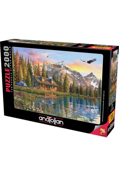 Anatolian 2000 Parçalık Puzzle / Eski Ev - Kod 3933