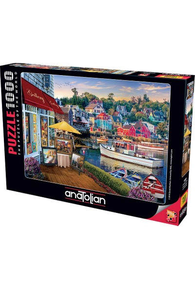 Anatolian 1000 Parçalık Puzzle / Limandaki Galeri - Kod 1069