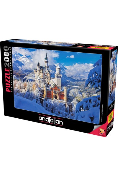 Anatolian 2000 Parçalık Puzzle / Neuschwanstein Castle - Kod 3957 Anatolian 2000 Parçalık Puzzle / Neuschwanstein Castle - Kod 3957