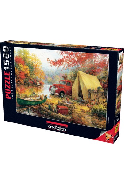 Anatolian 1500 Parçalık Puzzle / Kamp Arkadaşları - Kod 4540 Anatolian 1500 Parçalık Puzzle / Kamp Arkadaşları - Kod 4540