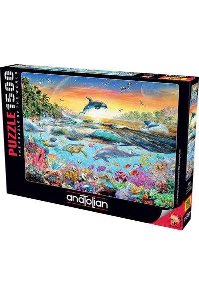 Anatolian 1500 Parçalık Puzzle / Tropikal Cennet - Kod 4565