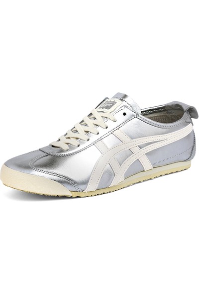 Onitsuka Tiger Mexico 66 Erkek Ayakkabıları Kadınların Ayakkabıları Gümüş THL7C2-9399 Onitsuka Tiger Mexico 66 Erkek Ayakkabıları Kadınların Ayakkabıları Gümüş THL7C2-9399