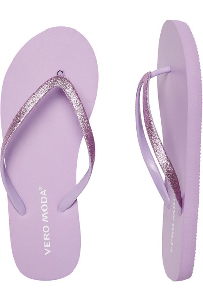 Vero Moda Plaj Terliği, 40-41, Lila