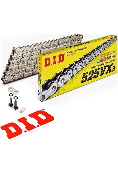 DID Yamaha mt 10 Did Zincir Gümüş 525-114L 2016-2020