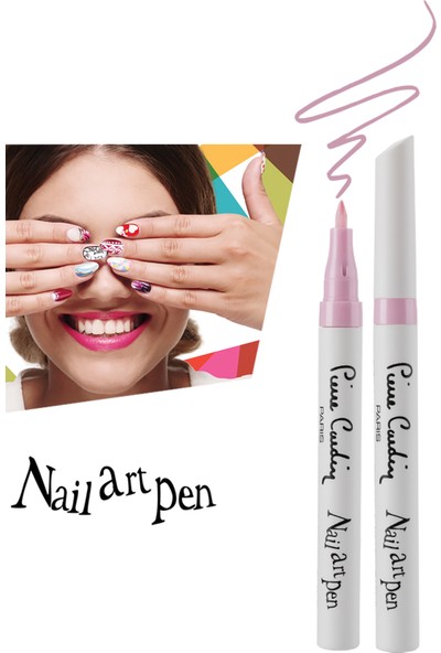 Pierre Cardin Nail Art Pen Tırnak Kalemi - Pearl Rose