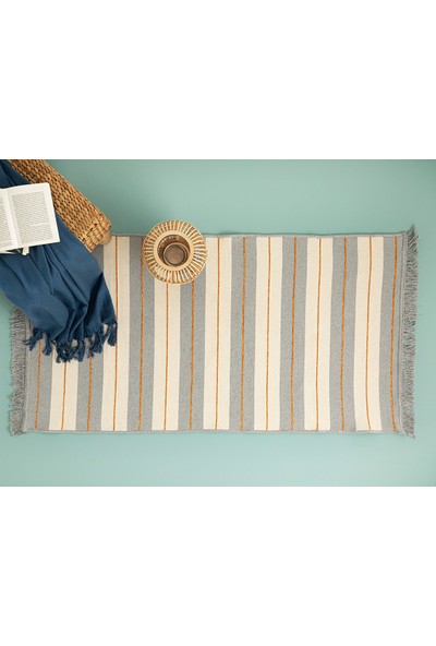 English Home Nikky Dokuma Şönil Kilim 120X180 cm Gri English Home Nikky Dokuma Şönil Kilim 120X180 cm Gri