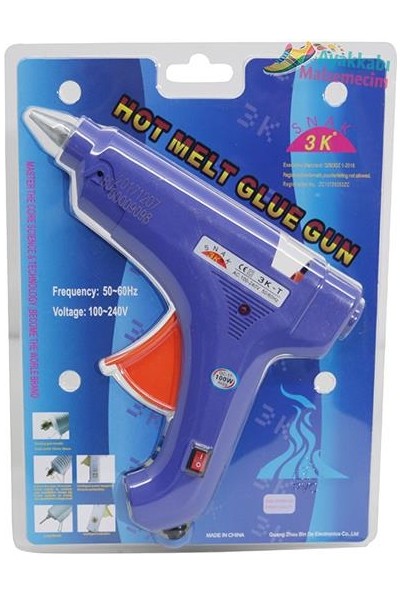 Snak Sıcak Silikon Tabancası Koruma Anahtarlı Büyük