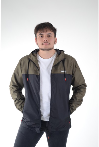 Wearz Swdt Baskılı Parçalı Mevsimlik Mont & Yağmurluk 2929