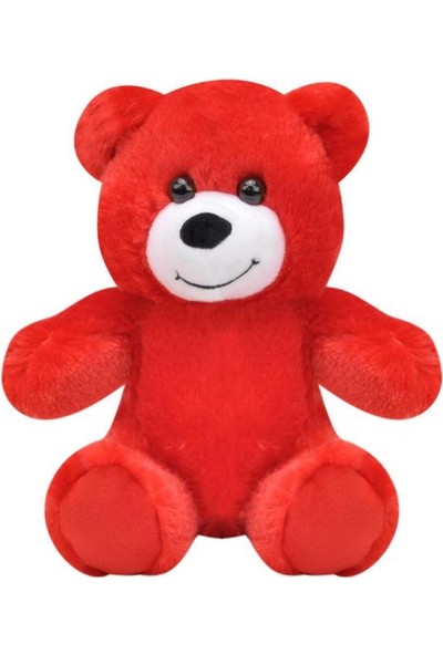 Tuuverse Ayı 20 cm Kırmızı Pelüş Ayı Çocuk Oyuncak