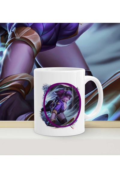 Özel Gamer Tasarımlı Baskılı Seramik Kupa Bardak