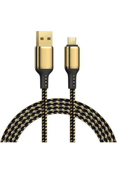 Dolia Oppo R15X Için Şarj Aleti USB Kablo Kopmaz Kırılmaz 20W Hızlı Şarj 2 Metre