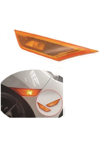 Itaqi Honda Civic Çamurluk Sinyal Sağ-Sol Takım (Sarı) 2016-2021 Itaqi Honda Civic Çamurluk Sinyal Sağ-Sol Takım (Sarı) 2016-2021