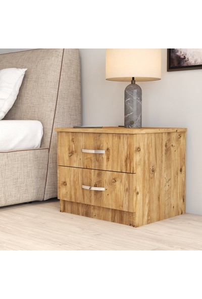 Tanmob Komidin 2 Çekmeceli Çam - KMD0202