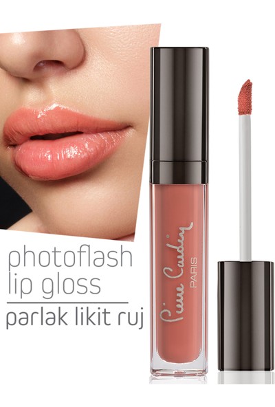 Pierre Cardin Photoflash Lipgloss – Parlak Likit Ruj - Light Salmon Pierre Cardin Photoflash Lipgloss – Parlak Likit Ruj - Light Salmon