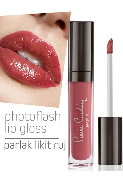 Pierre Cardin Photoflash Lipgloss – Parlak Likit Ruj - Misty Rose Pierre Cardin Photoflash Lipgloss – Parlak Likit Ruj - Misty Rose