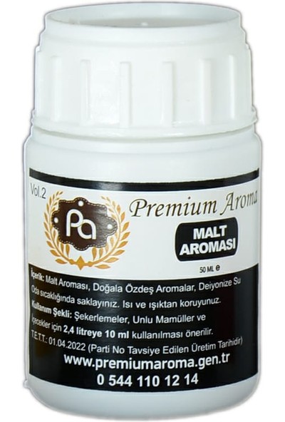 Malt Aroması Malt Aroması