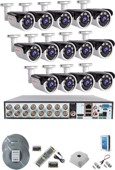 Prolife 14 Kameralı Yeni Nesil Yüz Tanımalı Insan Yüzü Eşgal Fotoğrafı Çeken 5 Mp Sony Full HD Ultra Üstün Kalite Güvenlik Kamerası Seti Prolife 14 Kameralı Yeni Nesil Yüz Tanımalı Insan Yüzü Eşgal Fotoğrafı Çeken 5 Mp Sony Full HD Ultra Üstün Kalite Güvenlik Kamerası Seti