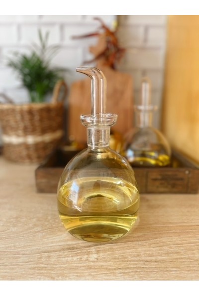 Kai Home 2 Adet Sızdırmaz 880ML Borosilikat Cam Yağdanlık ve Sirkelik Kai Home 2 Adet Sızdırmaz 880ML Borosilikat Cam Yağdanlık ve Sirkelik