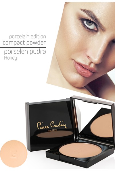 Pierre Cardin Porcelain Edition Compact Powder - Pudra - Honey Pierre Cardin Porcelain Edition Compact Powder - Pudra - Honey
